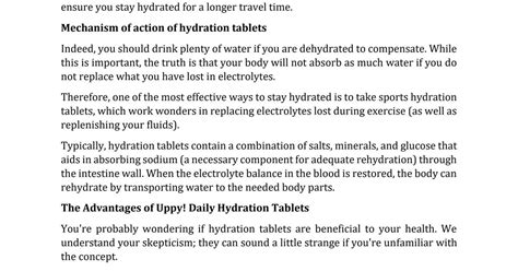 Here Is Why To Use Uppy Daily Hydration Tablets By Uppyflyer Issuu