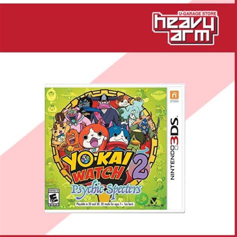 3ds Yo Kai Watch 2 Psychic Specters English Heavyarm Store