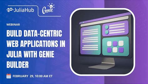 Newsletter February Genie Framework Build Data Apps In Julia