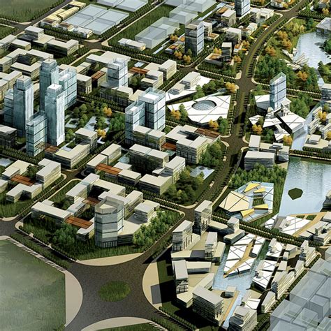 哈尔滨市群力新区东区重点区域修建性详细规划意向设计及项目策划 产业策划 德国ISA意厦国际设计集团