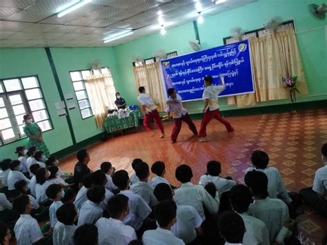 ရန်ကင်းမြို့နယ်ရှိ အ လ က ၅ တွင် အားကစားနှင့်လူငယ်ရေးရာ အသိပညာပေးဟောပ