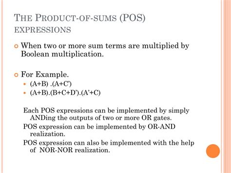 Ppt Cononical Forms Of Boolean Expressions Powerpoint Presentation