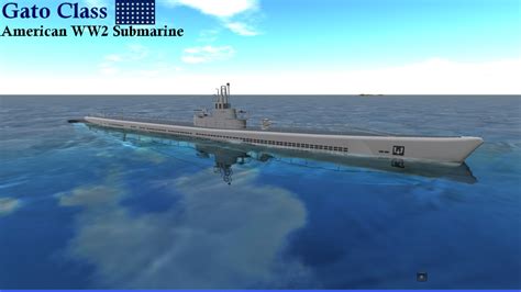 Simpleplanes Gato Class Submarine Pacific War Challenge