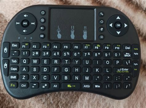 Bluetooth мини клавиатура с тъчпад мишка с мини Bluetooth Usb приемник Клавиатури миш