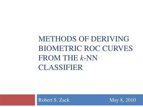 Ppt Innovative Methods For Biometric Roc Curve Derivation Powerpoint Presentation Id 2154831