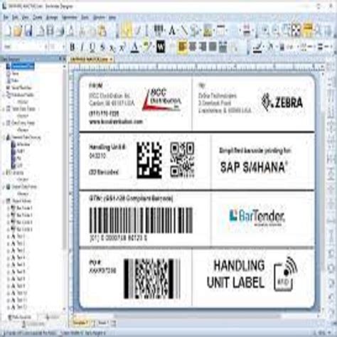 bartender barcode designing software free trial and download available at rs 12600 in ahmedabad