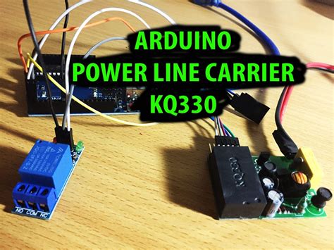 Mengakses Modul Power Line Carrier Plc Communication Kq330 Arduino