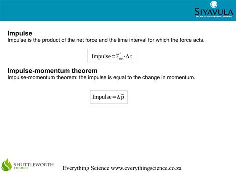 Momentum And Impulse Odp