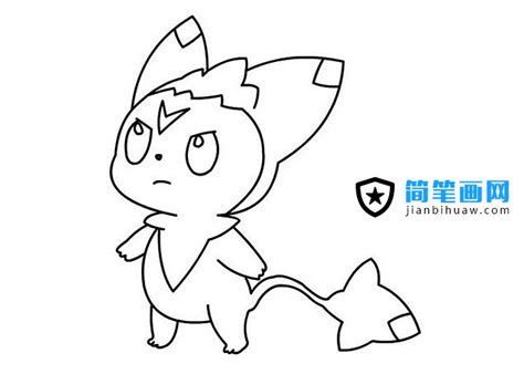 洛克王国迪莫简笔画图片 简笔画网