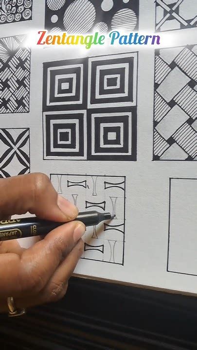 zentangle pattern shorts ytshort youtubeshorts trending song