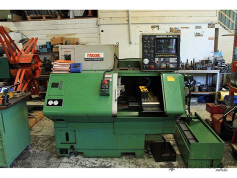 Used 1988 Mazak Quick Turn 8g Cnc Lathe 859047