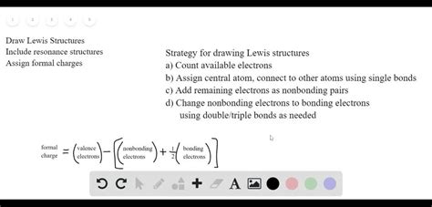 solved write the lewis structure for each ion include resonance