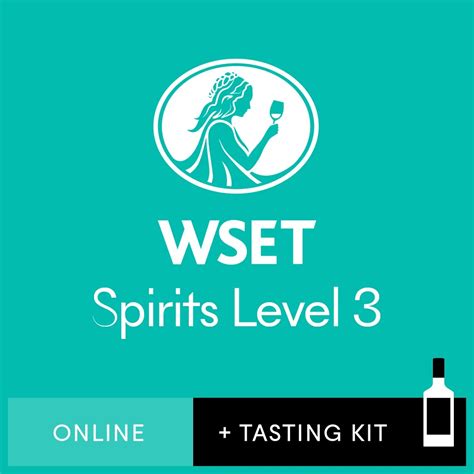 Wset Spirits Level 3 Online Course