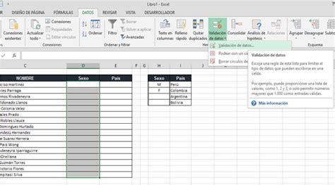 Conocimientos Informáticos Listas Desplegables