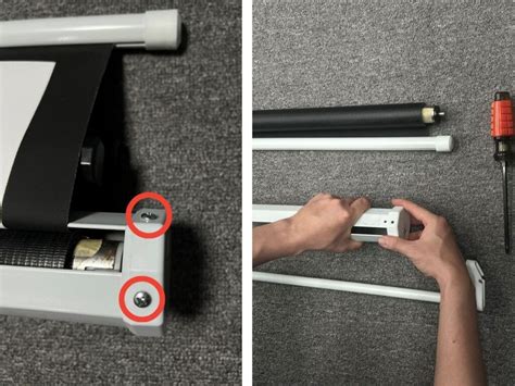 How To Fix Wont Roll Up Projector Screens With Demo Images PointerClicker Com