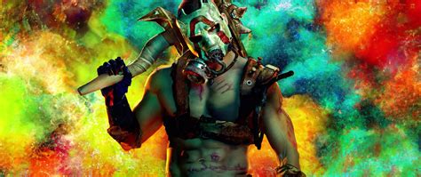Krieg The Psycho Borderlands 2 Wallpaper By Vault Hunters Splatter