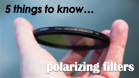 5 Tips For Choosing And Using… Polarizing Filters Digital Camera World