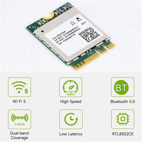 Waveshare AW CB NF G GHz Dual Band WiFi Wireless NIC RTL CE CG Core Supports
