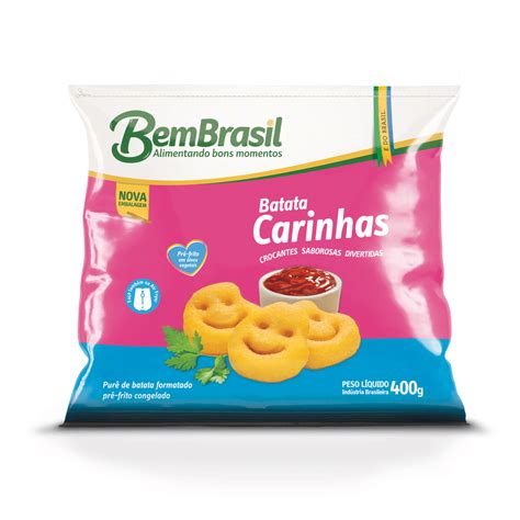 Batata Frita Carinhas Bem Brasil Pacote 400g