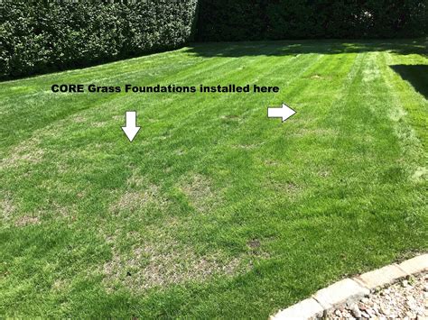 Grass Surfaced Permeable Parking Foundation Systems Core Landscape