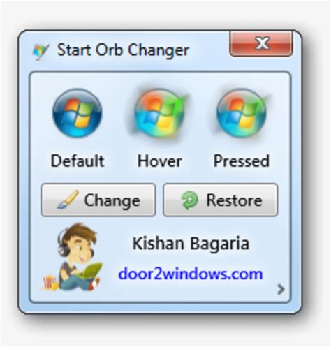 Orb Changer Download Pros Windows 7 Start Orb Changer Transparent PNG 1020x1020 Free