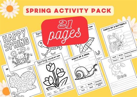 Free Printable Spring Templates