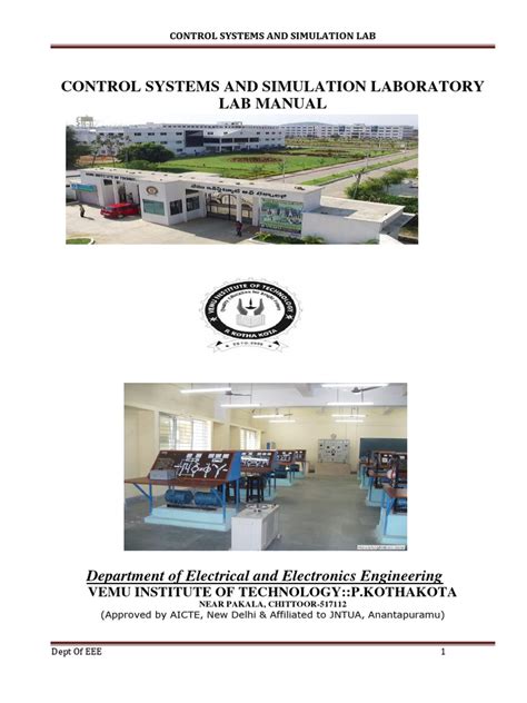 Css Lab Manual Pdf Control Theory Engineering