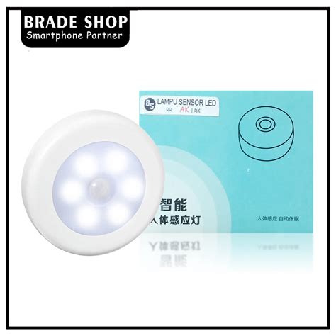 Jual Lampu Led Sensor Gerak Otomatis Led Induction Night Light Shopee Indonesia