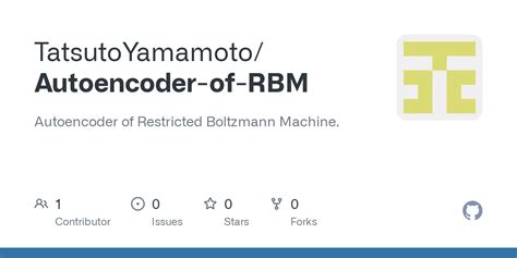 autoencoder of rbm イジング模型とボルツマンマシン pdf at master · tatsutoyamamoto