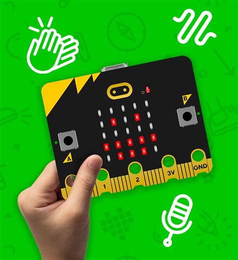 Bbc New Microbit V2 With Speaker Microphone Accelerometer 24ghz