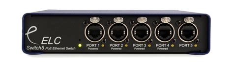 Elc Dmxlan Switch5 Poe Ltt