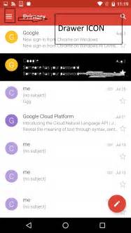 How To Implement Gmail Drawer Navigation In Android Stack Overflow