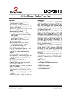 MCP Data Sheet Microchip Technology Mcp Data Sheet Microchip Technology Pdf PDF PRO