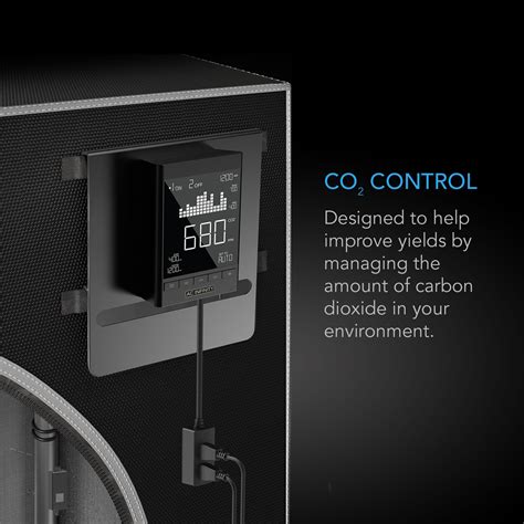 Co2 Controller Smart Carbon Dioxide Monitor 2 Outlet Ac Infinity