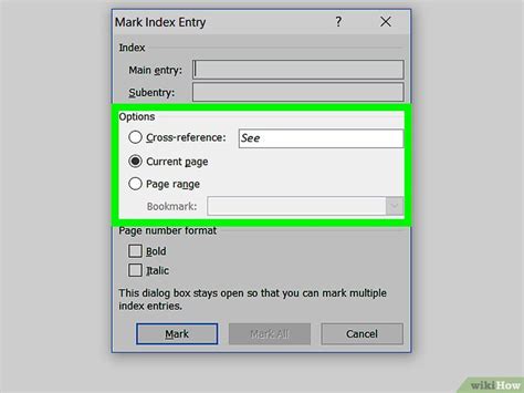 Comment Créer Un Index Dans Word Avec Images Wikihow