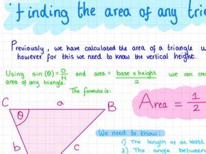 Area Of Triangles Teaching Resources