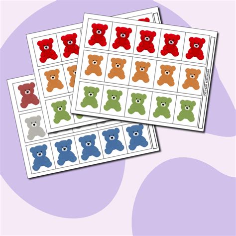 Дидактическая игра Разноцветные матрешки