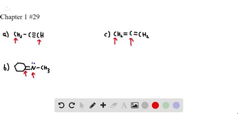 Solved Determine The Hybridization Around The Indicated Atoms In The Following Molecules