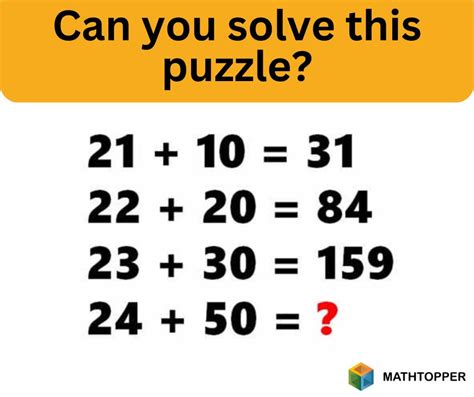 Mathtopper On Linkedin Math Reasoning Mathpuzzle Exam Mentalmaths Mathtopper Mathmagic…
