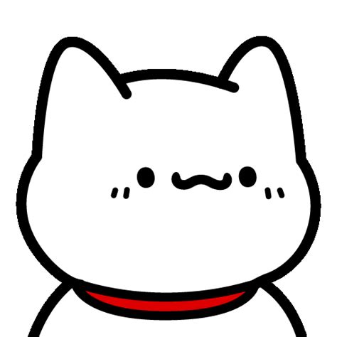 White Cat Sticker By Lord Tofu Animation