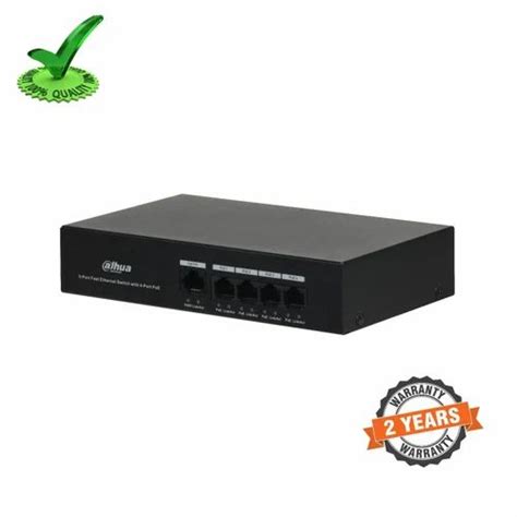 Dahua 5 Port Economical Gigabit Switch With 4 Port Poe Dh Pfs3005 4gt