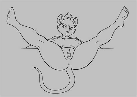 Rule 34 Anthro Anthro Only Anus Breasts Female Fur Hair Kabrro Looking At Viewer Mammal Master