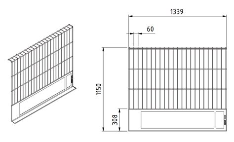 Combisafe Steel Mesh Barrier Ramirent