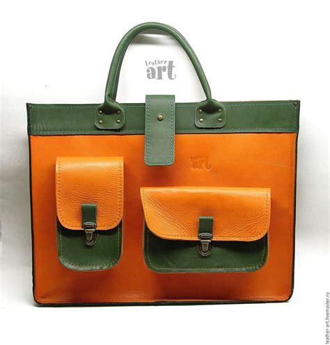 Сумка-чехол кожаный для ноутбука Апельсин в интернет-магазине на ...