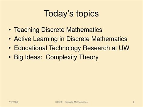 Ppt Discrete Mathematics Powerpoint Presentation Free Download Id