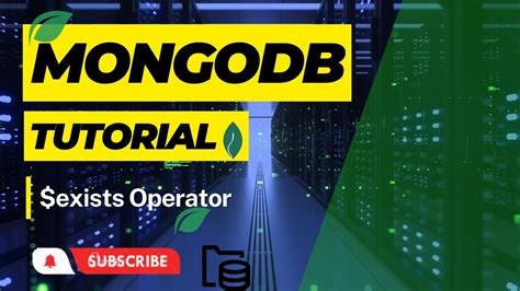 50 Exists Operator In Mongodb Exists Element Query Operator In