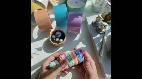 구슬 톡톡 테이프공 자르기 테이프볼 Youtube