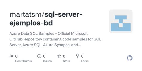 github martatsm sql server ejemplos bd azure data sql samples