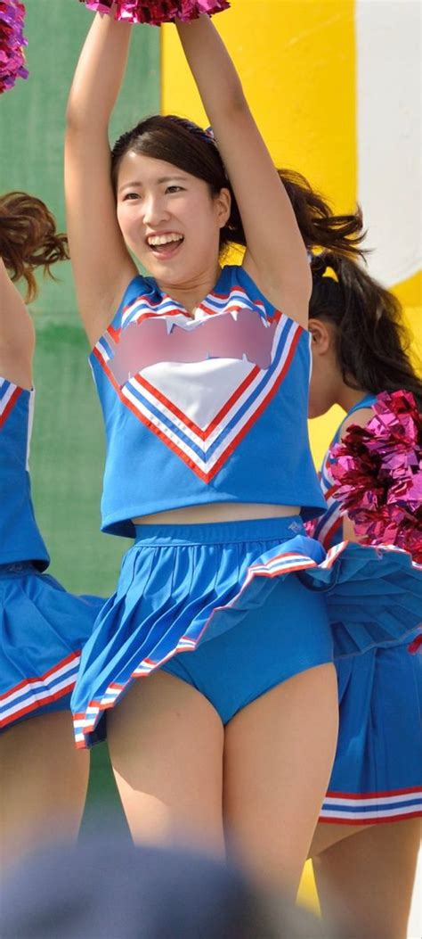 Asian Cheerleader Windy Skirts Cute Cheerleaders Cheerleading