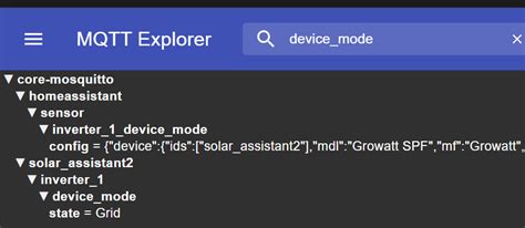 Mqtt Sensorunknown Solar Assistant Device Mode Home Assistant Community